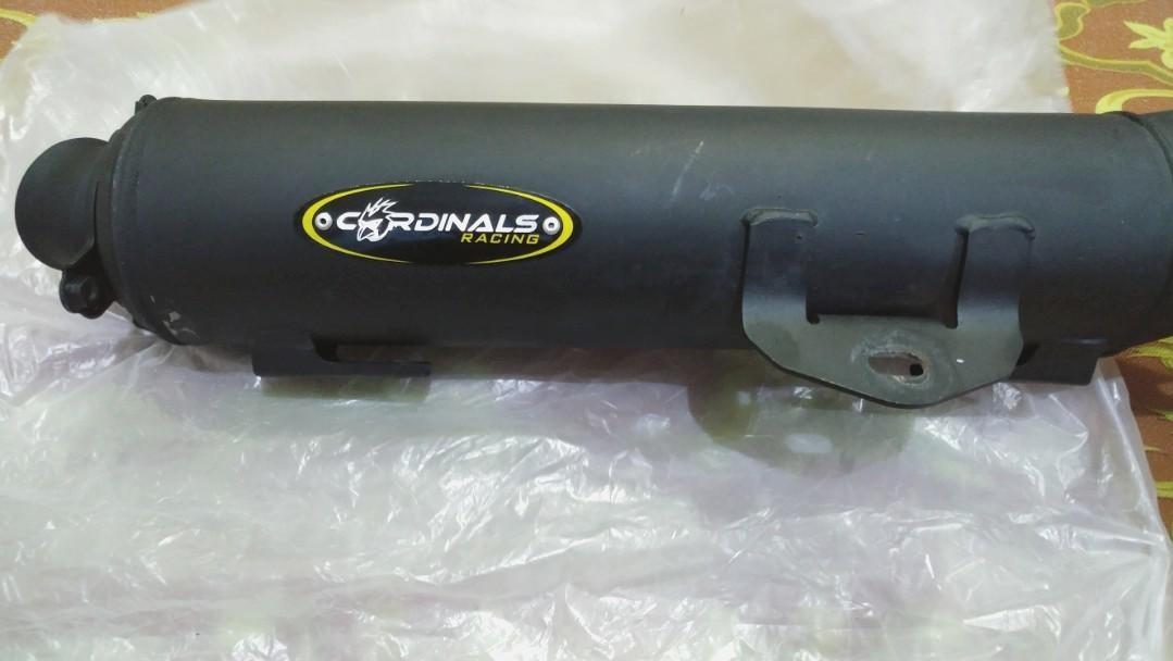 Cardinal racing exhaust standard cutting 32mm for yamaha sniper ...