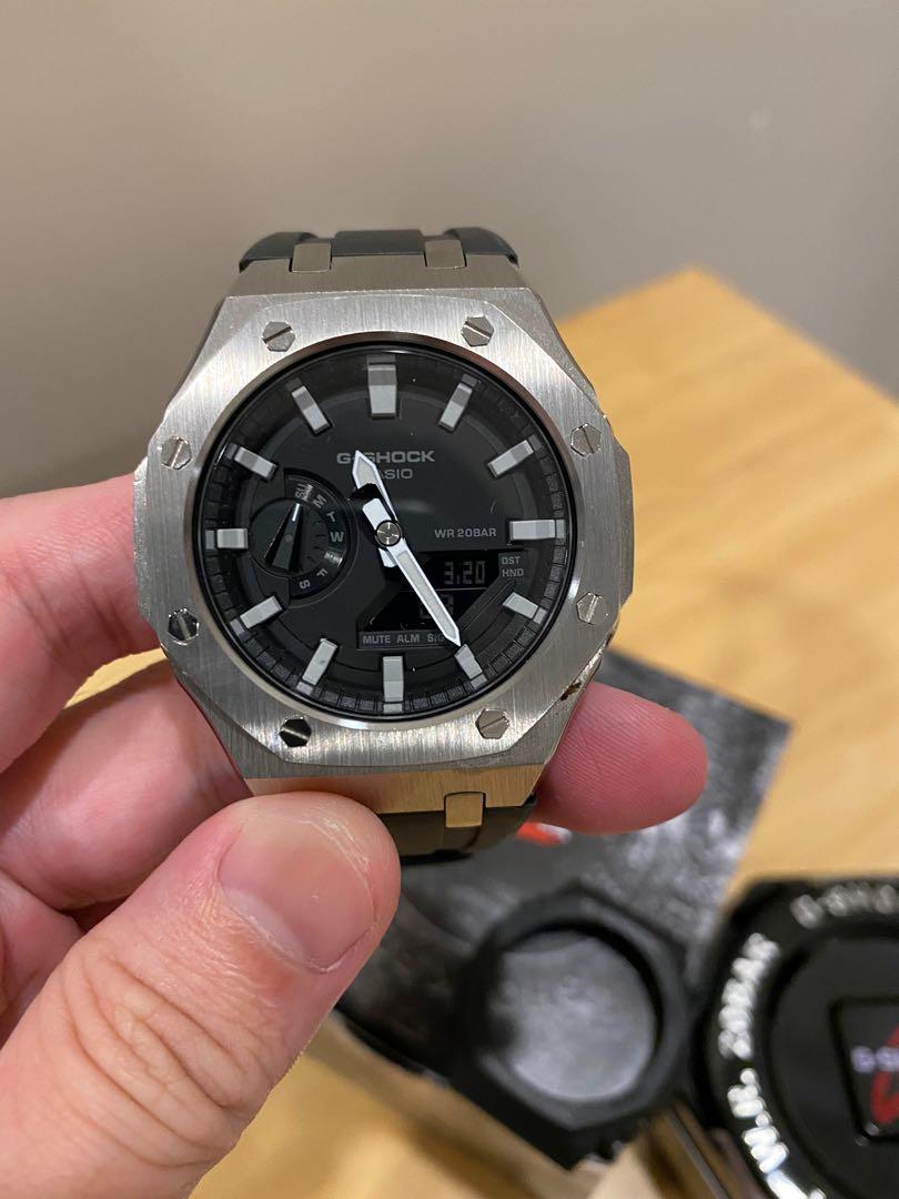 Casioak with AP ROO case, Men's Fashion, Watches & Accessories, Watches ...