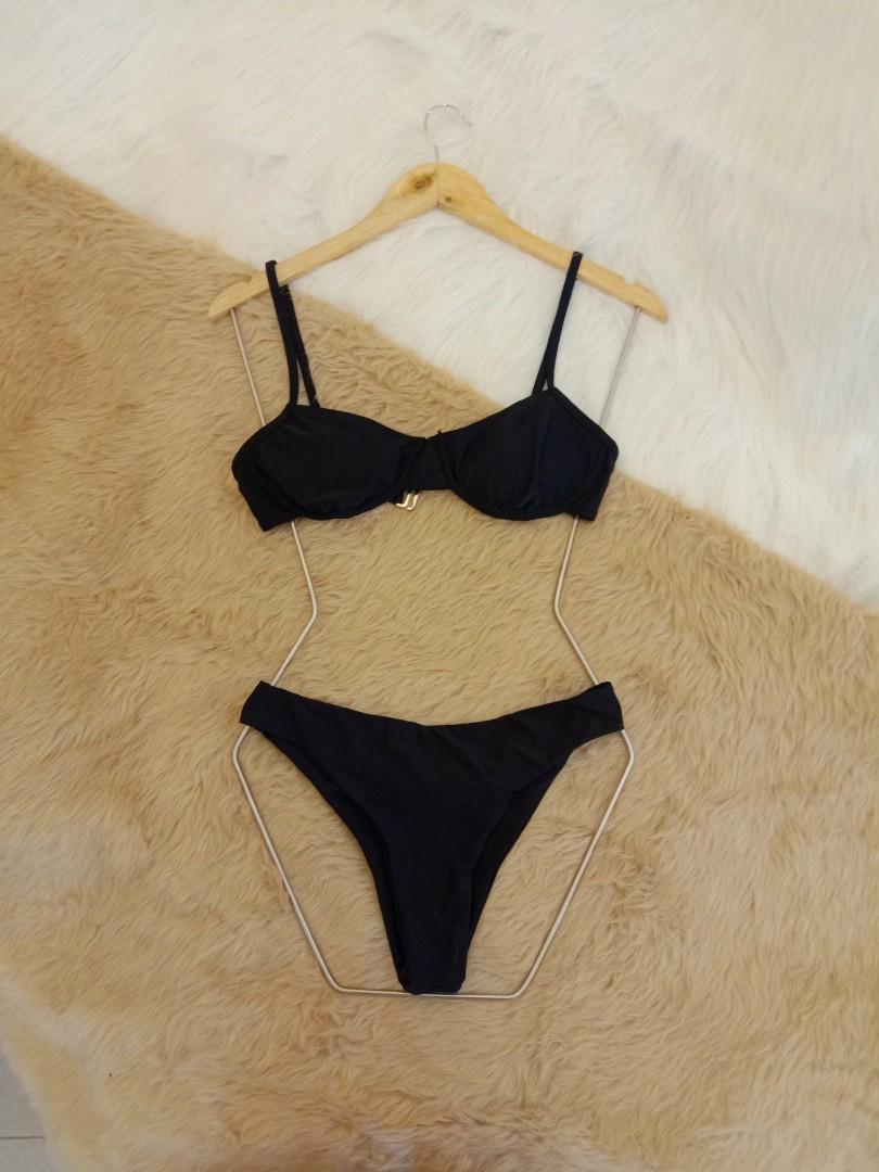 Classic black bikini, Women's Fashion, Swimwear, Bikinis & Swimsuits on ...