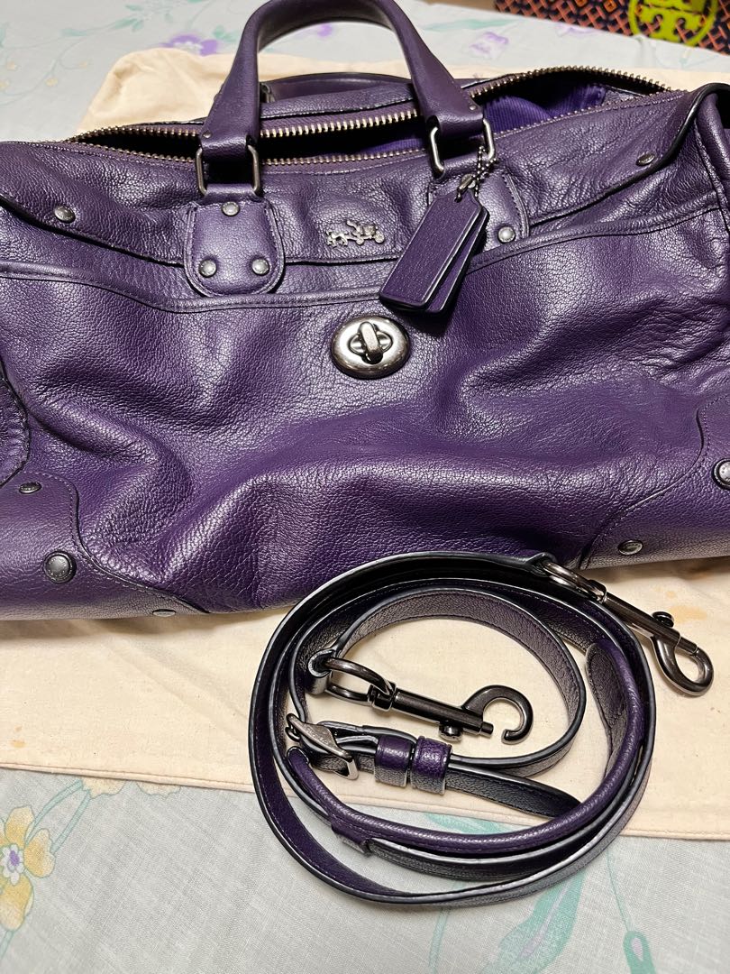 Coach Rhyder Satchel, Women's Fashion, Bags & Wallets, Shoulder Bags on ...