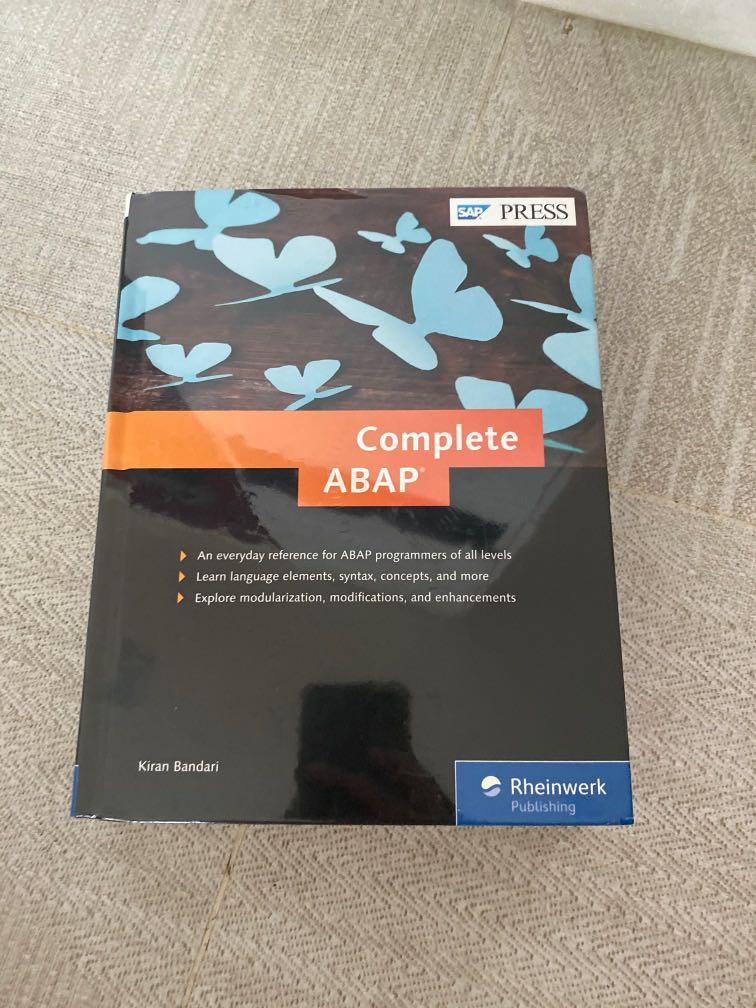 Complete ABAP, Hobbies & Toys, Books & Magazines, Textbooks on Carousell