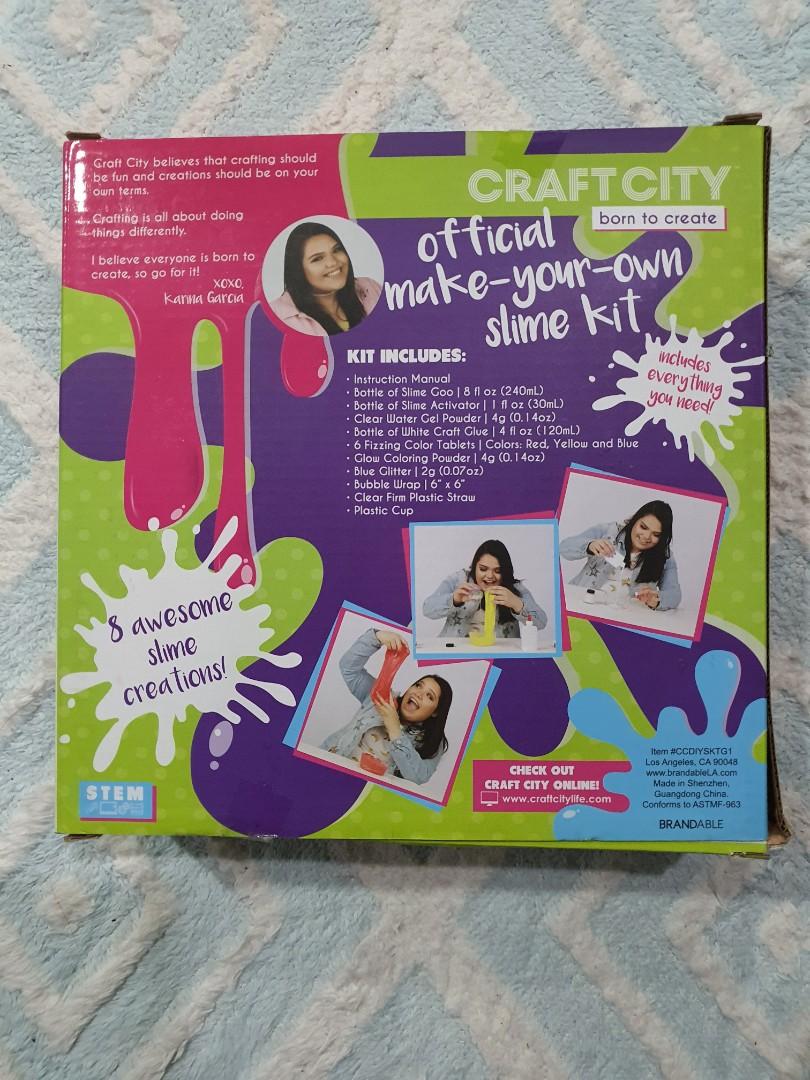Craft City Slime Kit by Karina Garcia, Hobbies & Toys, Stationary ...