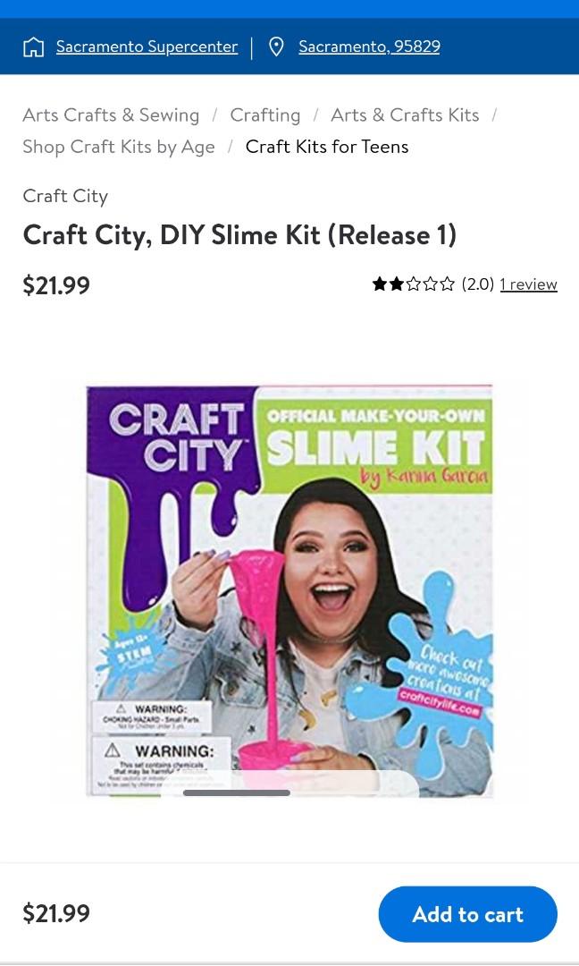 Craft City Slime Kit by Karina Garcia, Hobbies & Toys, Stationary ...