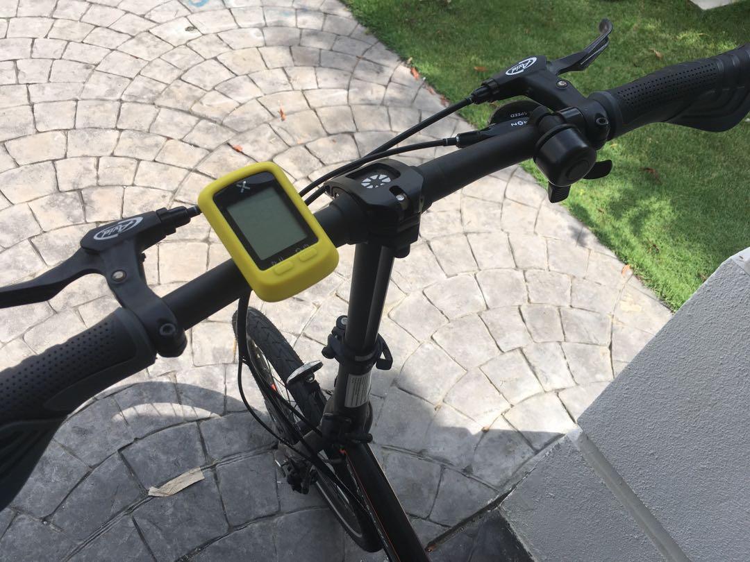 Dahon Launch D8 Glo Folding Bike Basikal Lipat + Free GPS Meter, Sports ...