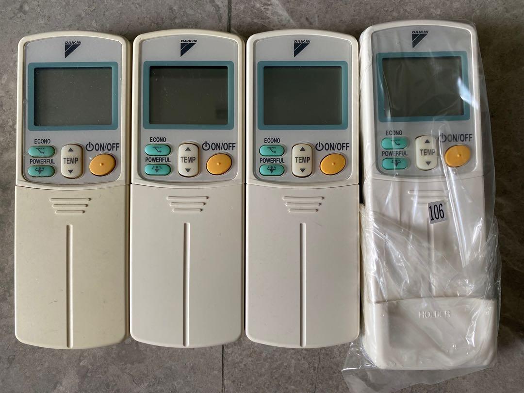 Daikin Air con controller (Free holder), TV & Home Appliances, Air ...