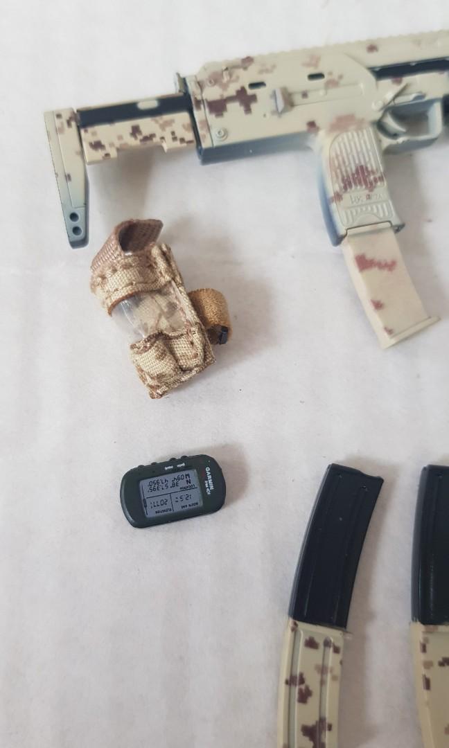 Damtoys 1/6 scale Devgru operation Neptune spear MP7A1 PDW WITH RIS ...