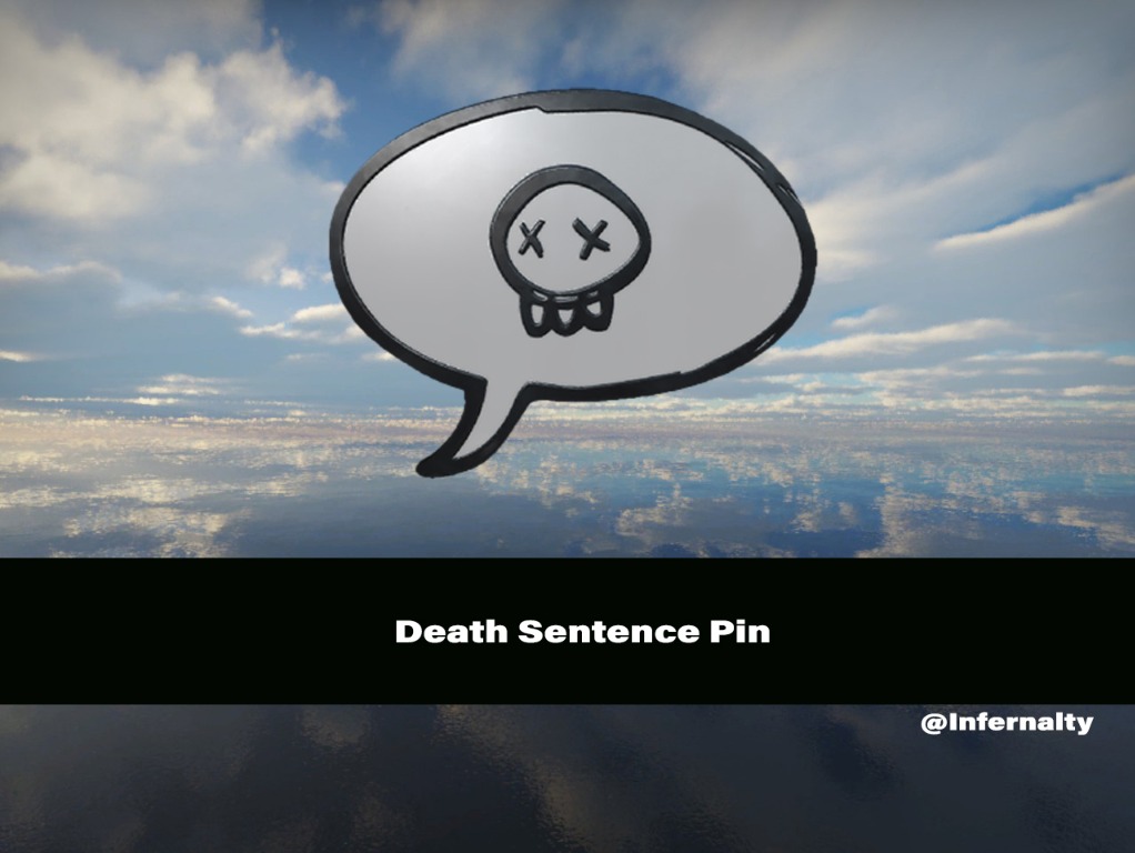 Death Sentence Pin CSGO SKINS KNIVES PINS, Video Gaming, Gaming ...