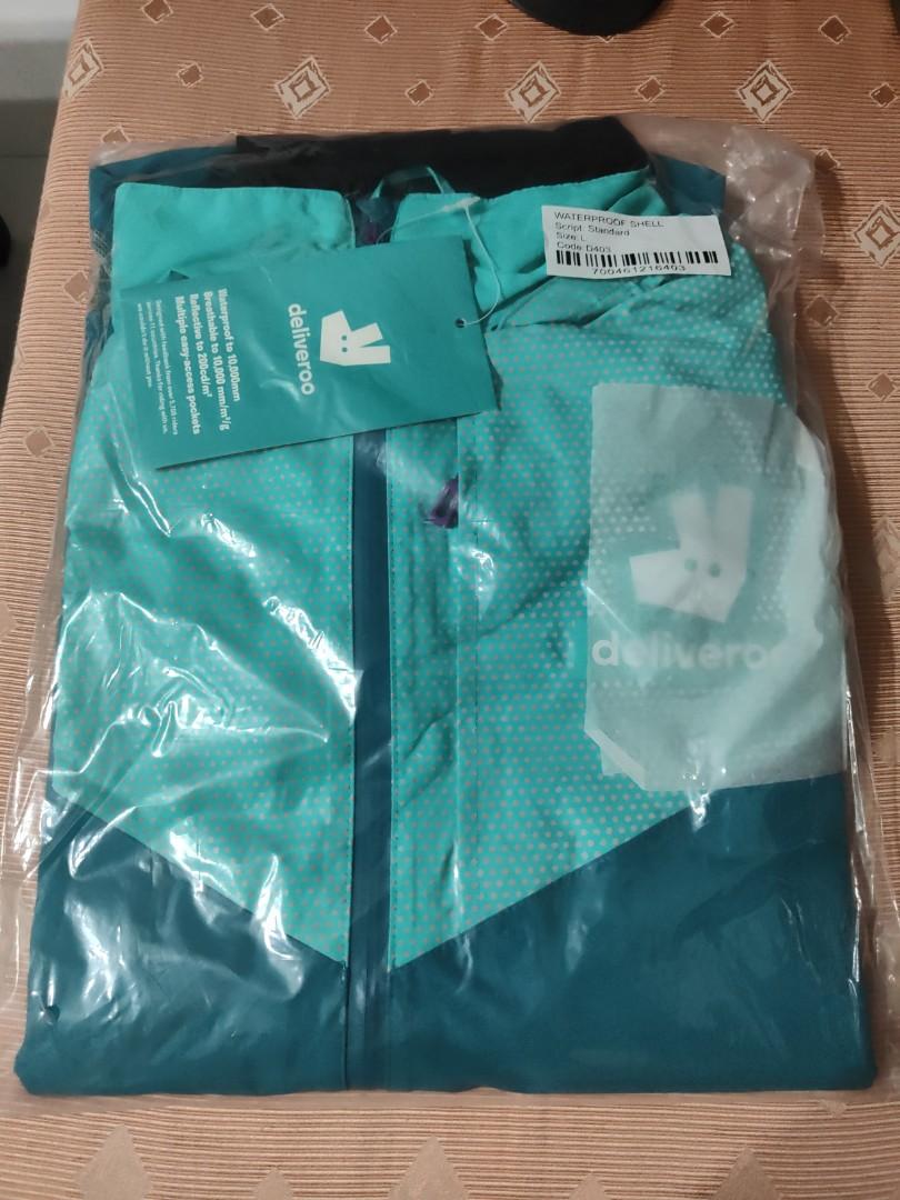 Deliveroo V3 Pro Rider Series Raincoat/Jacket, Men's Fashion, Coats ...