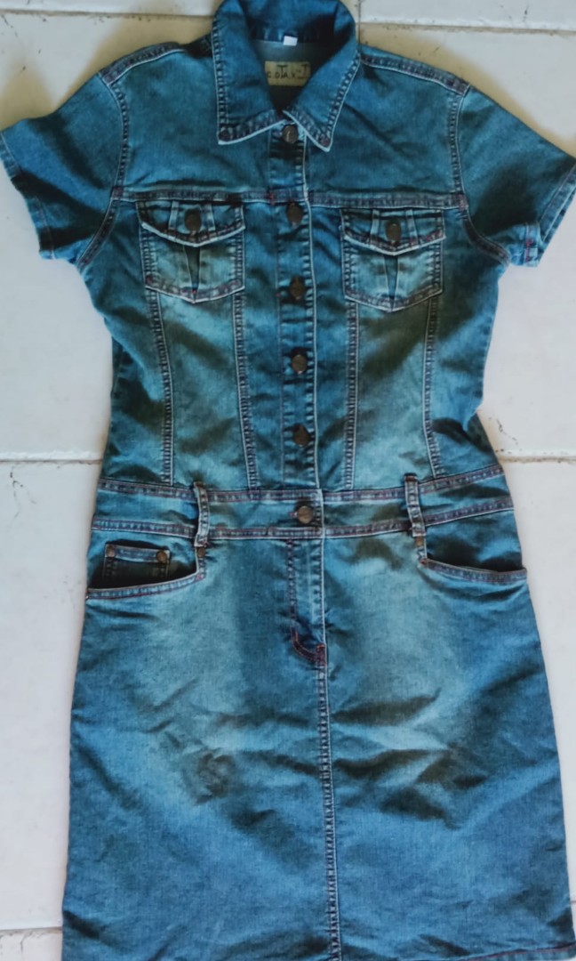 Deniem dress, Women's Fashion, Dresses & Sets, Dresses on Carousell