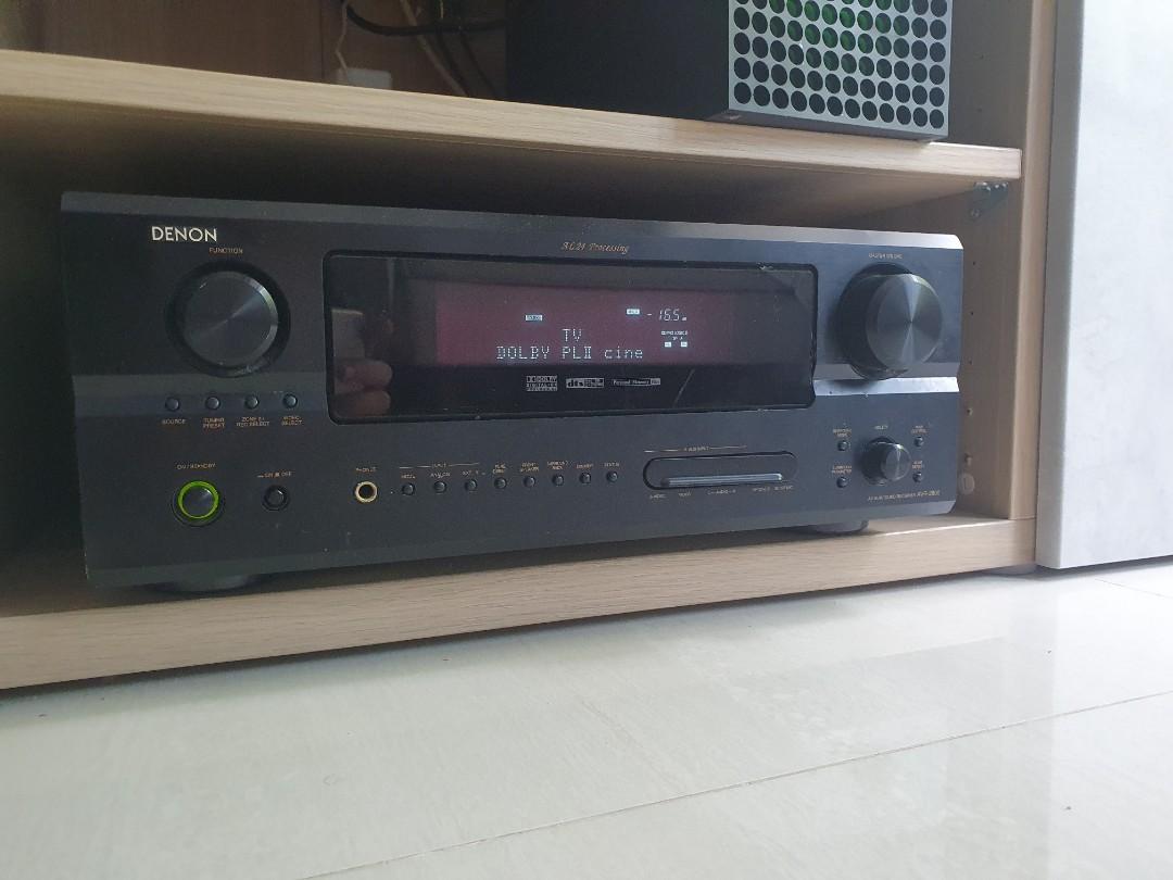 Denon AVR 2805 receiver. Powerfull, made in Japan, Audio, Soundbars ...