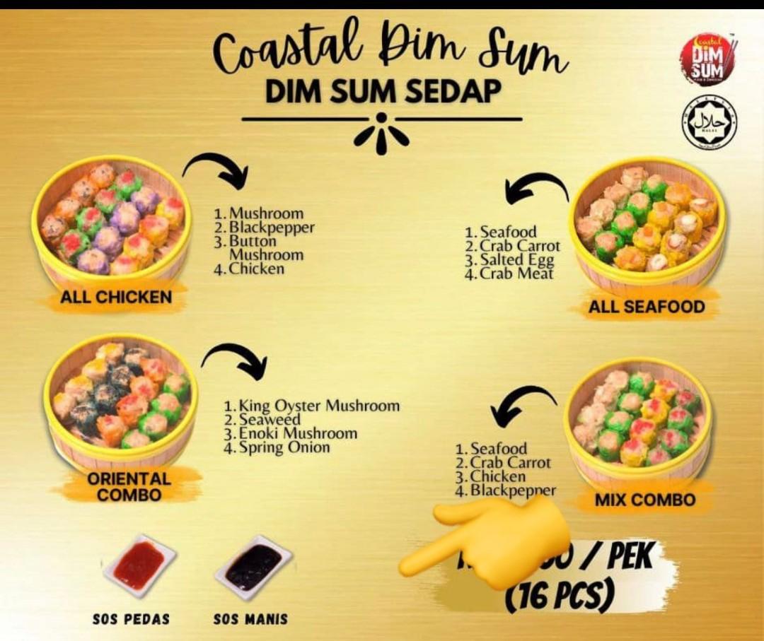 Dim sum halal, Food & Drinks, Chilled & Frozen Food on Carousell