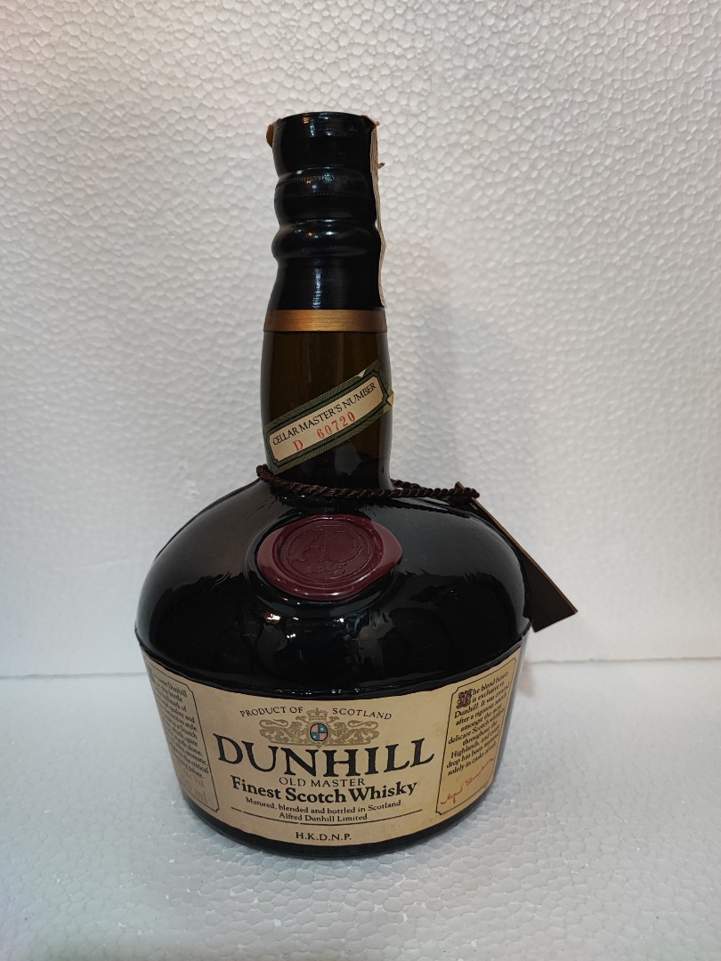 dunhill whisky 750ml, 嘢食 & 嘢飲, 酒精飲料 - Carousell