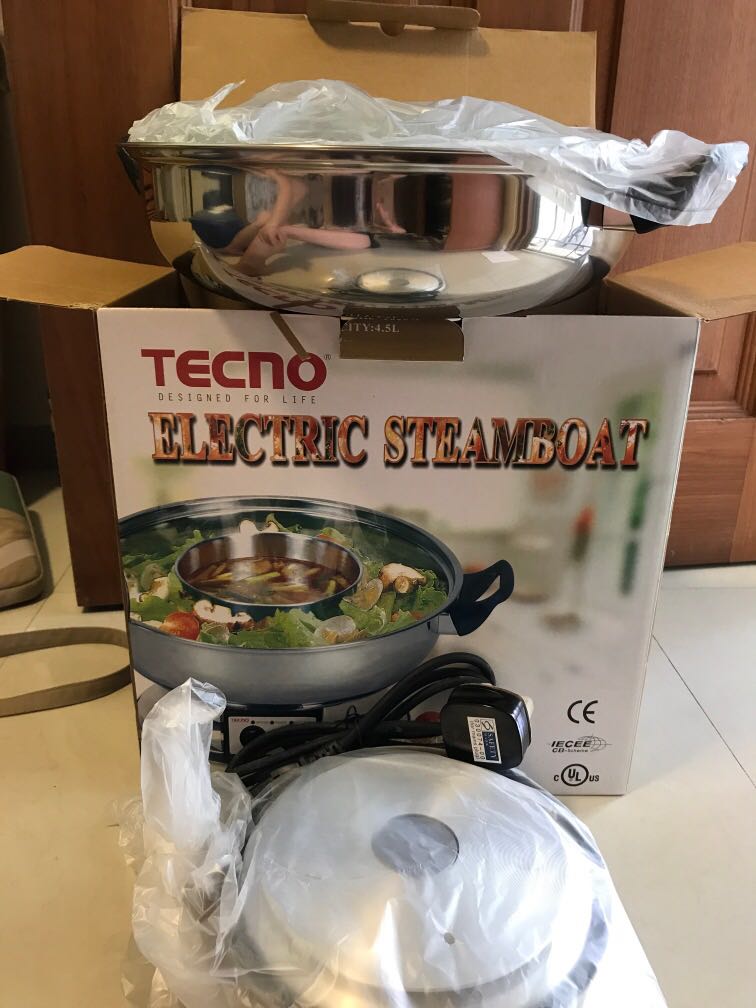 Electric Steamboat Techno NEW, TV & Home Appliances, Kitchen Appliances ...