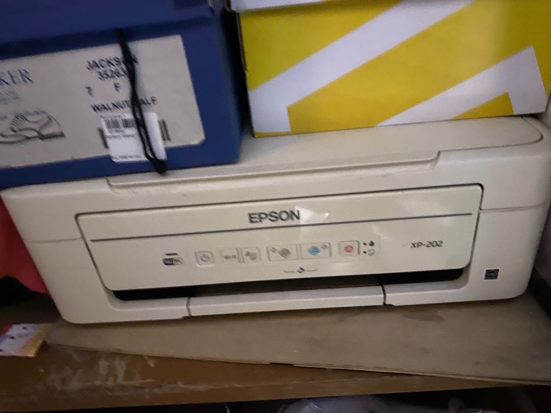 Epson XP-202 Printer Scanner Copier 打印機 掃描機 影印機 3用 多功能, 電腦＆科技, 打印機及影印機 ...