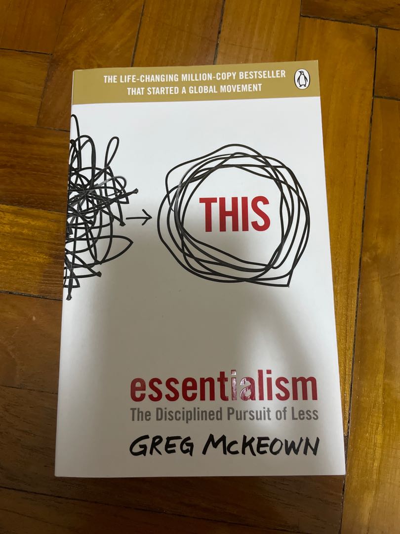 Essentialism, Hobbies & Toys, Books & Magazines, Fiction & Non-Fiction ...