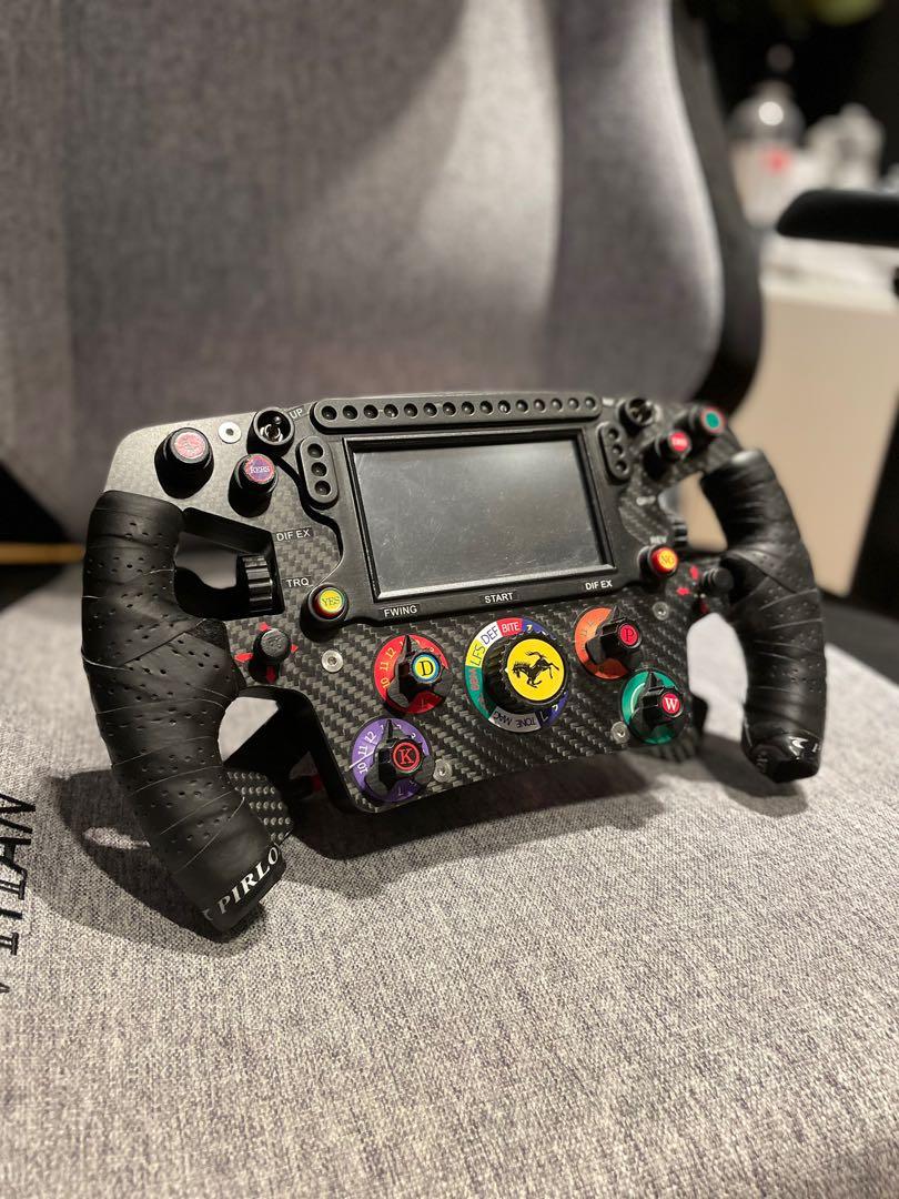 F1 ferrari racing wheel for sim racing, Video Gaming, Gaming ...
