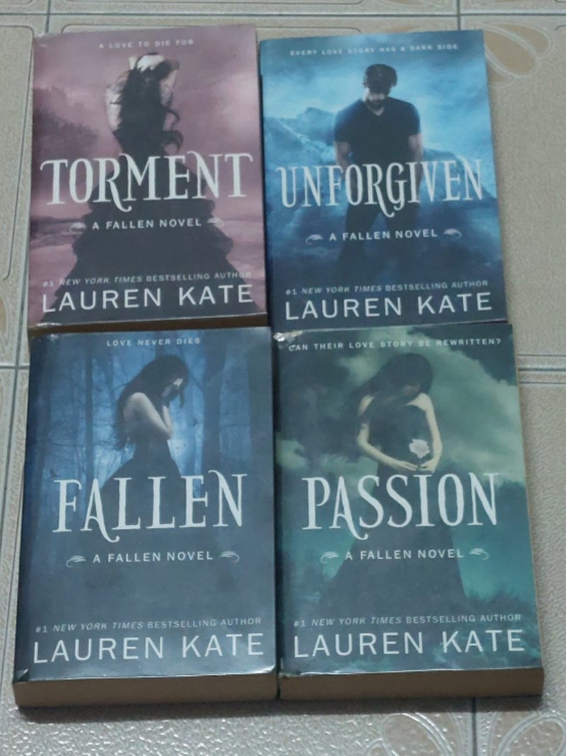 Fallen series by Lauren Kate - Fallen / Torment / Passion / Unforgiven ...