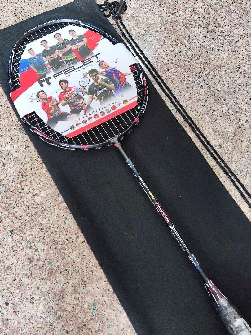 Felet Win Light W30 Badminton Racket Yonex Victor Mizuno Li Ning Apacs ...
