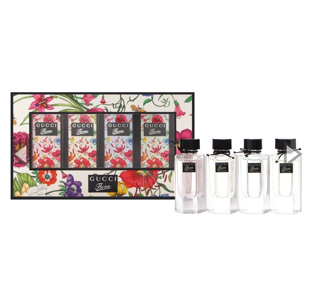 Flora by Gucci Miniature Collection 4 Piece Set, Beauty & Personal Care, Fragrance & Deodorants ...