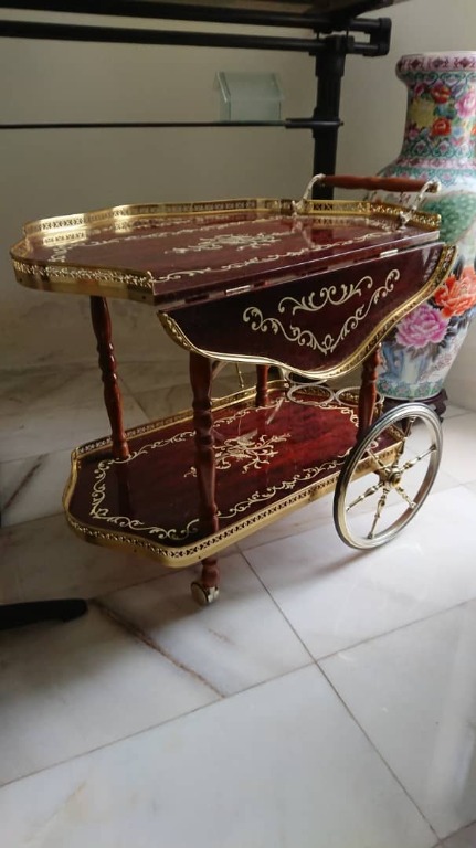 French Inspired Decorative Indoor Trolley, Furniture & Home Living ...
