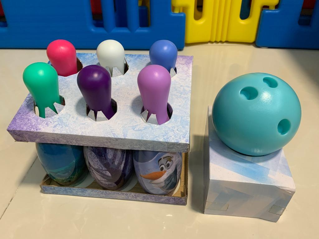 Frozen Bowling Set, Hobbies & Toys, Toys & Games on Carousell