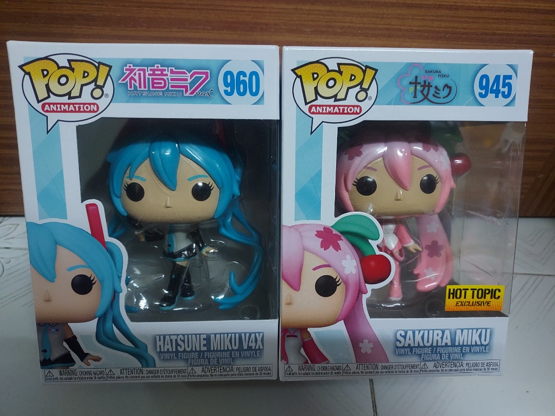 Funko Miku Bundle, Hobbies & Toys, Toys & Games on Carousell
