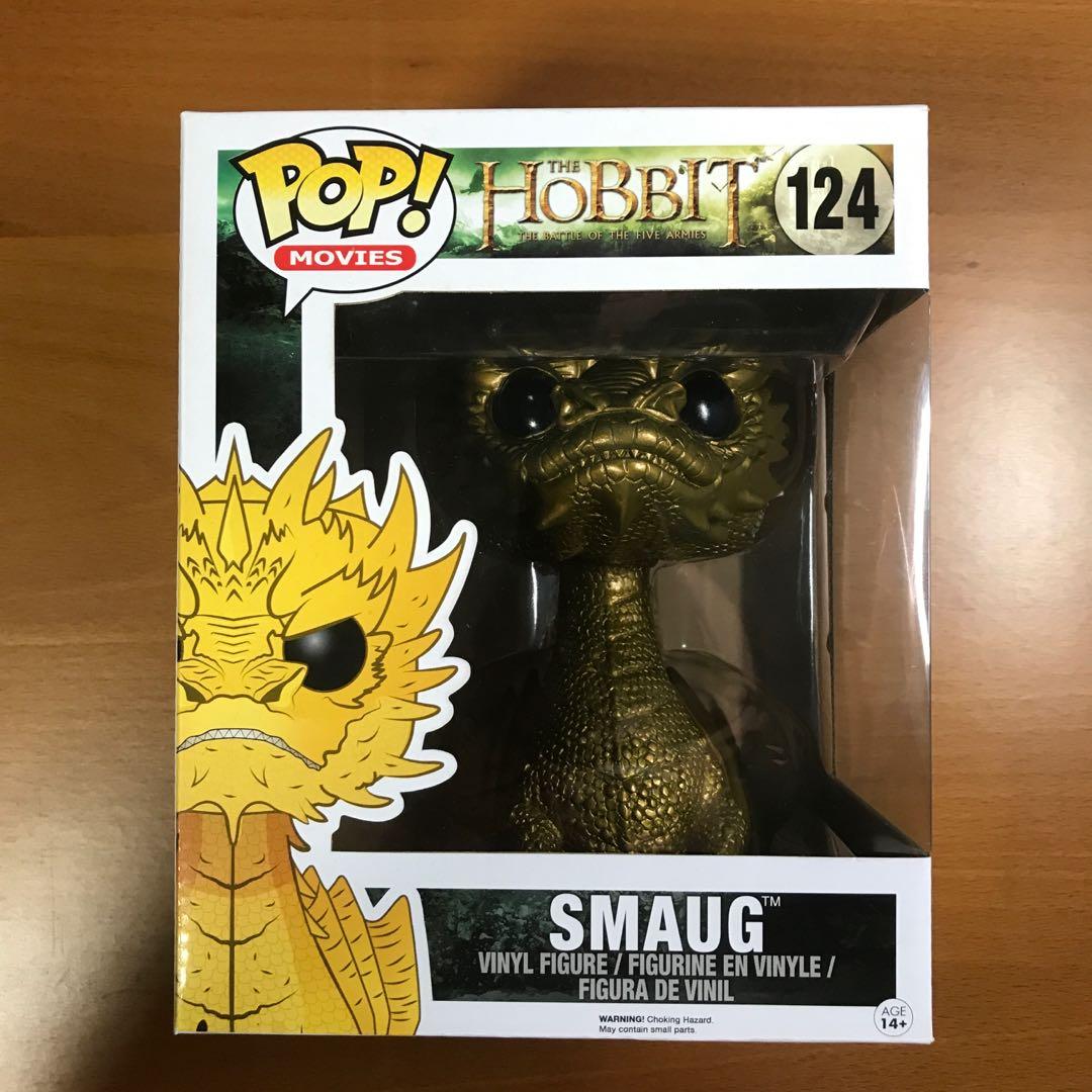 Funko Pop Smaug Gold Metallic Hobbit No.124, Hobbies & Toys, Toys ...