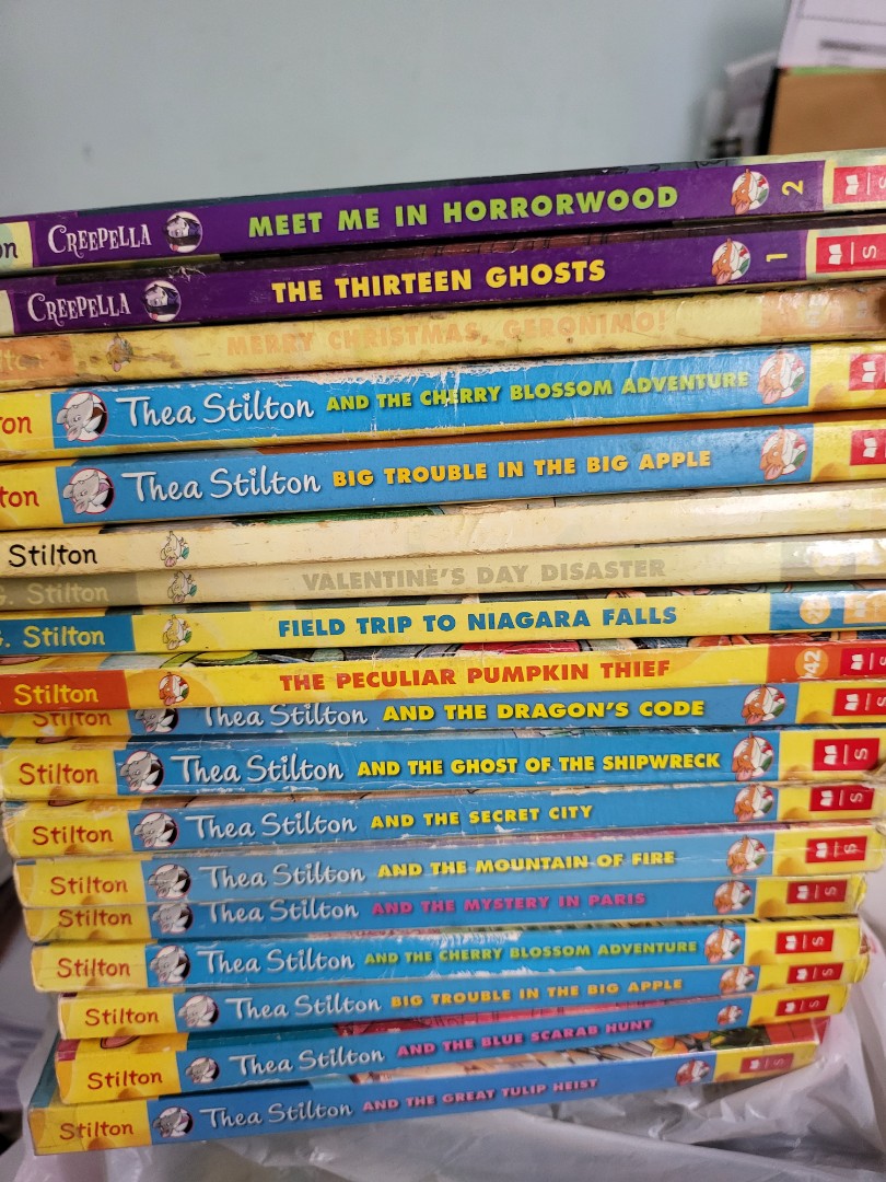 Geronimo stilton,Judy moody,magic Tree House,Nancy drew,Harry porter ...