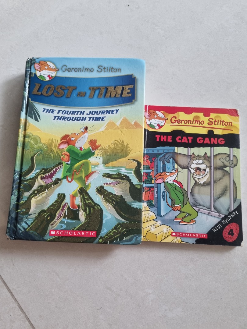 Geronimo Stilton-Lost in Time, Hobbies & Toys, Books & Magazines ...