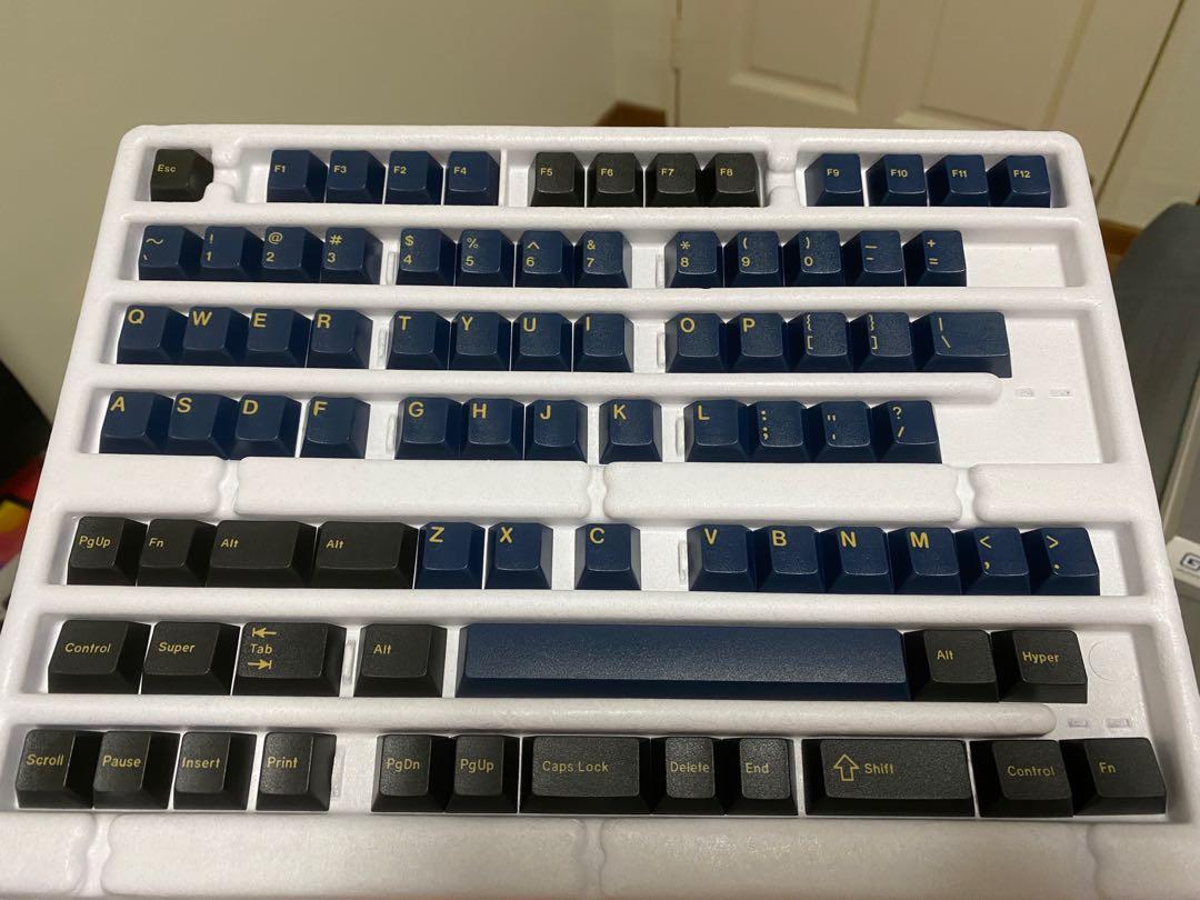 GMK Blue Samurai Base Kit, Computers & Tech, Parts & Accessories ...