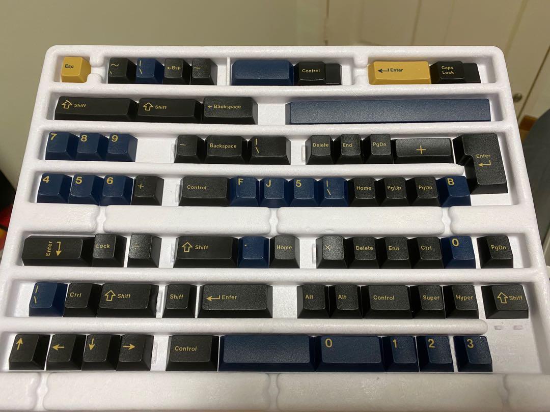 GMK Blue Samurai Base Kit, Computers & Tech, Parts & Accessories ...