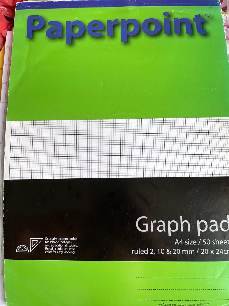 GRAPH PAPER, Hobbies & Toys, Books & Magazines, Assessment Books on ...
