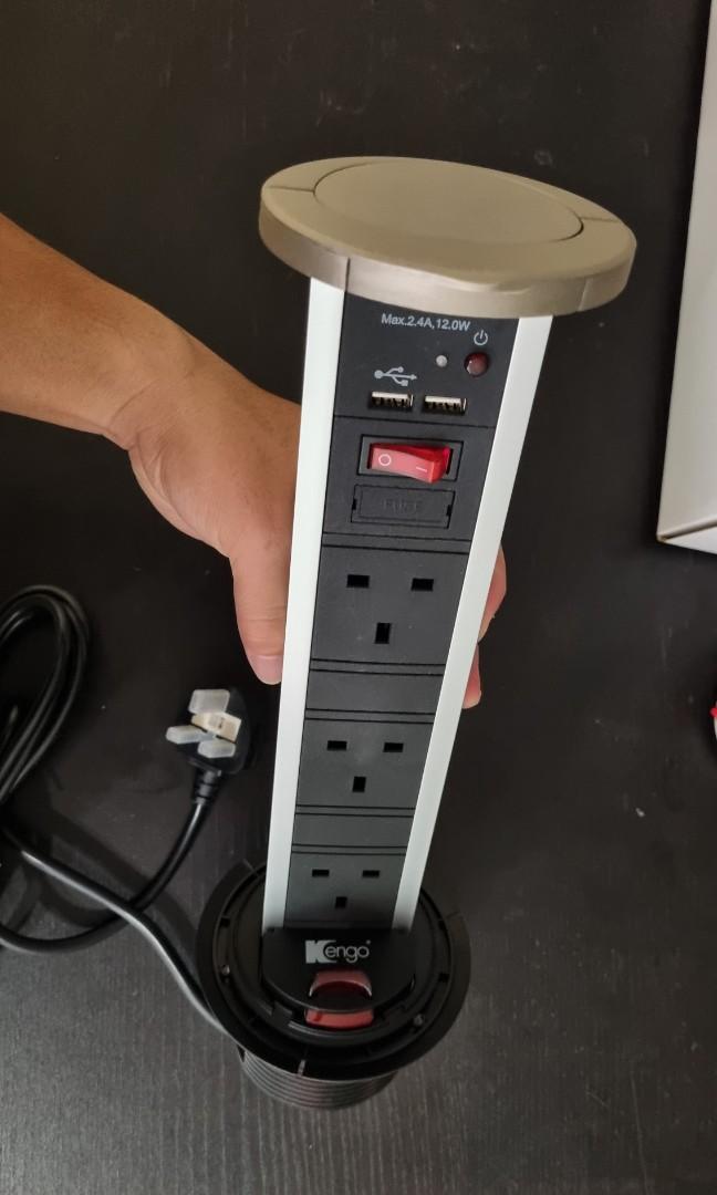 Hafele Vertical Power Dock Socket, TV & Home Appliances, Electrical ...