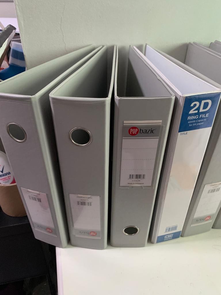 Hard cover Binder File, Everything Else on Carousell