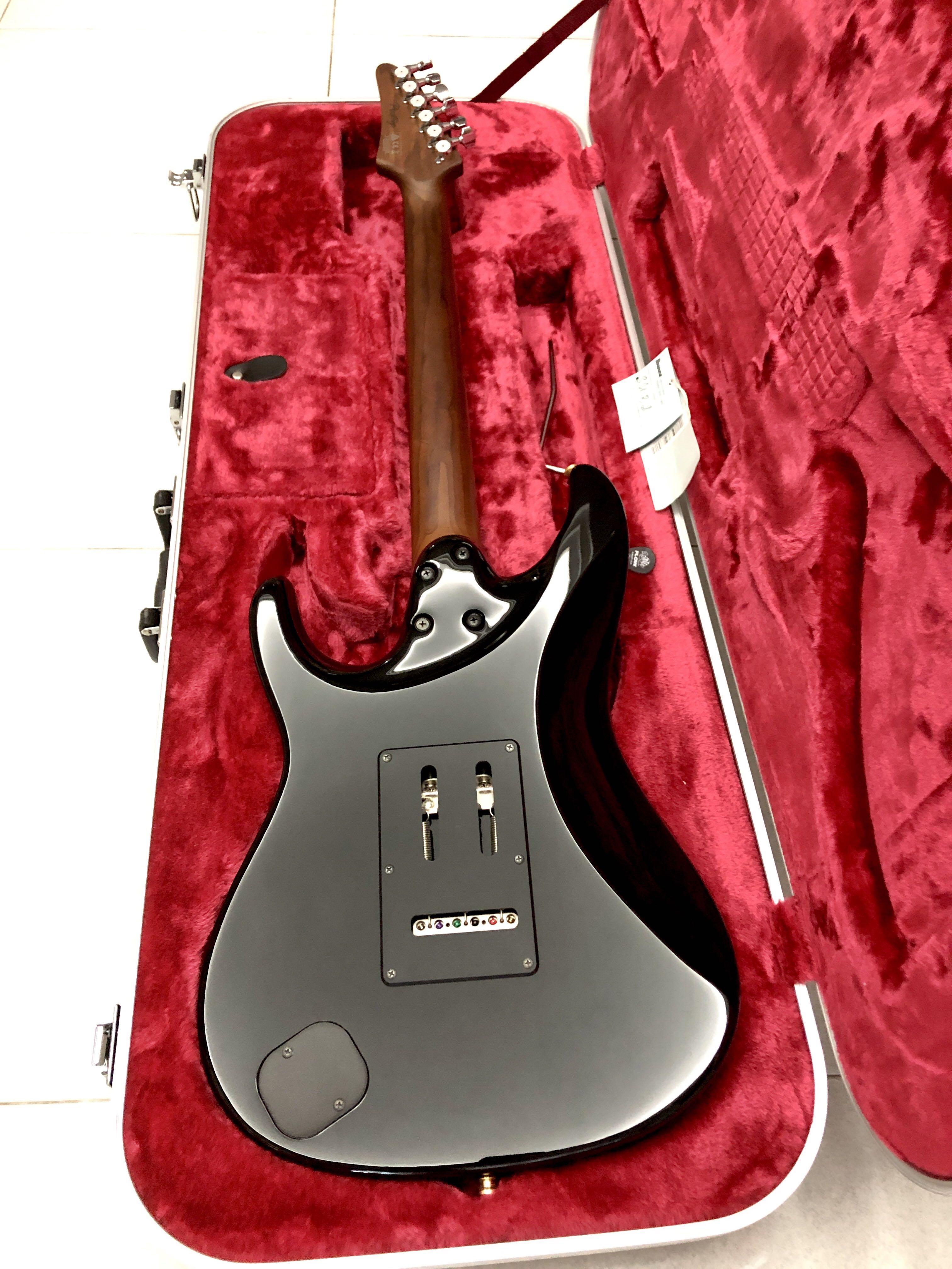 Ibanez Prestige AZ2204B-BK Electric Guitar, Black (2020), Hobbies ...