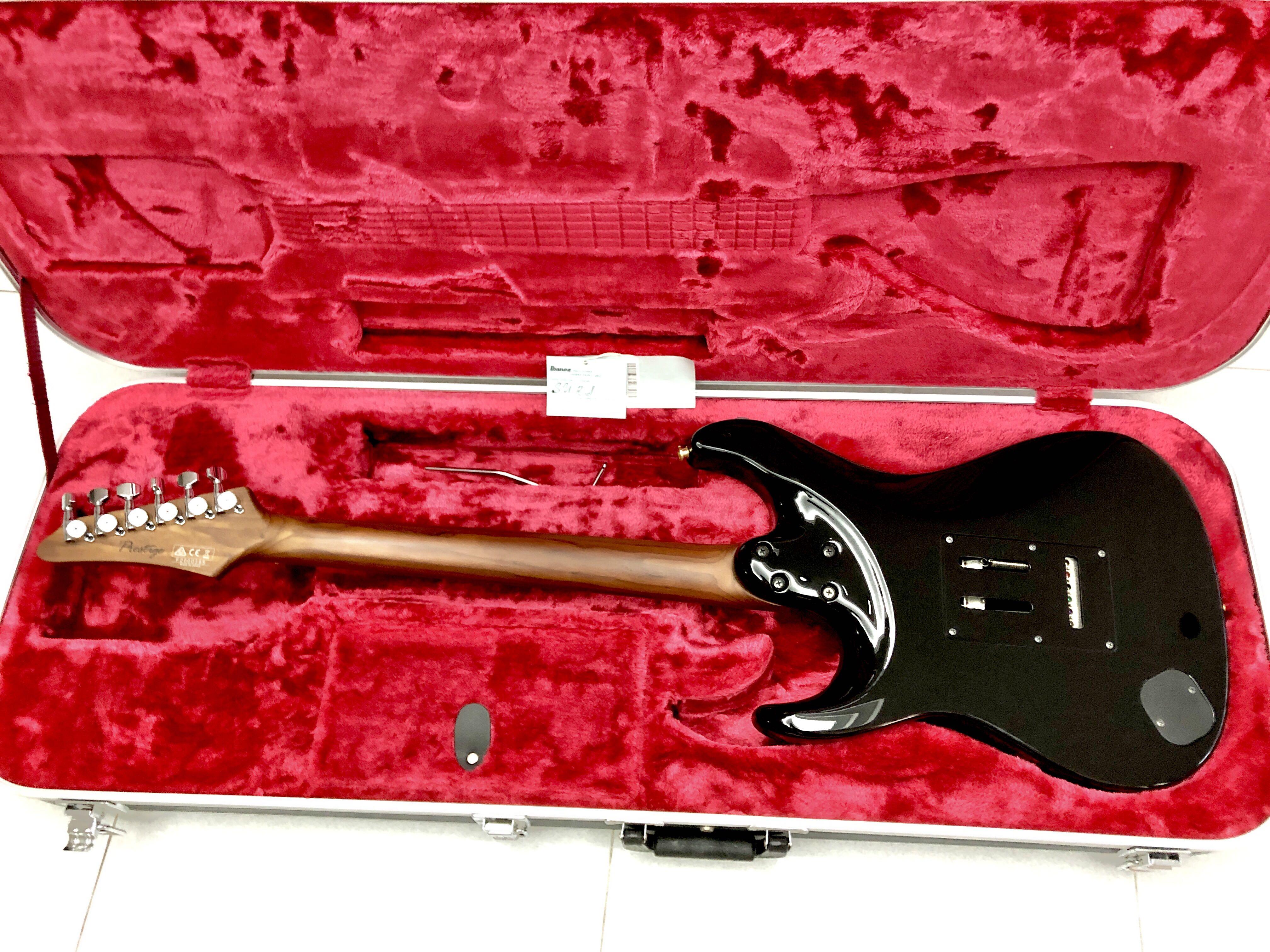 Ibanez Prestige AZ2204B-BK Electric Guitar, Black (2020), Hobbies ...