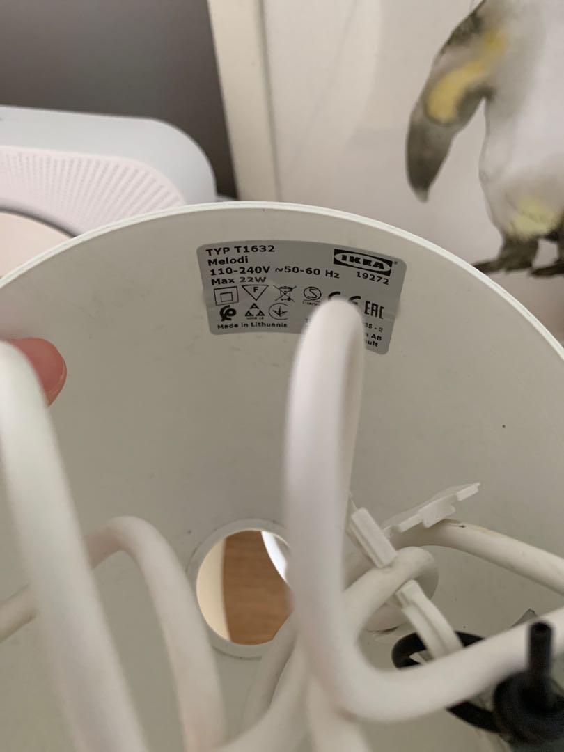 Ikea Ceiling Light Cover, TV & Home Appliances, Electrical, Adaptors ...
