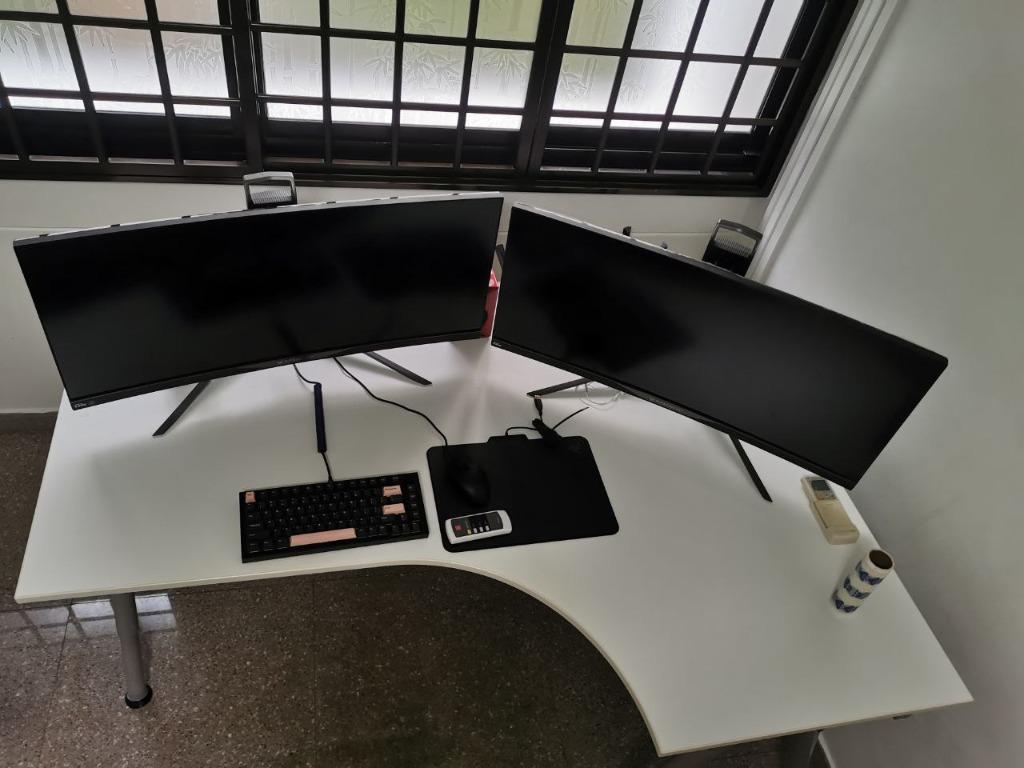 IKEA COMPUTER WORK/ STUDY TABLE, Furniture & Home Living, Furniture ...