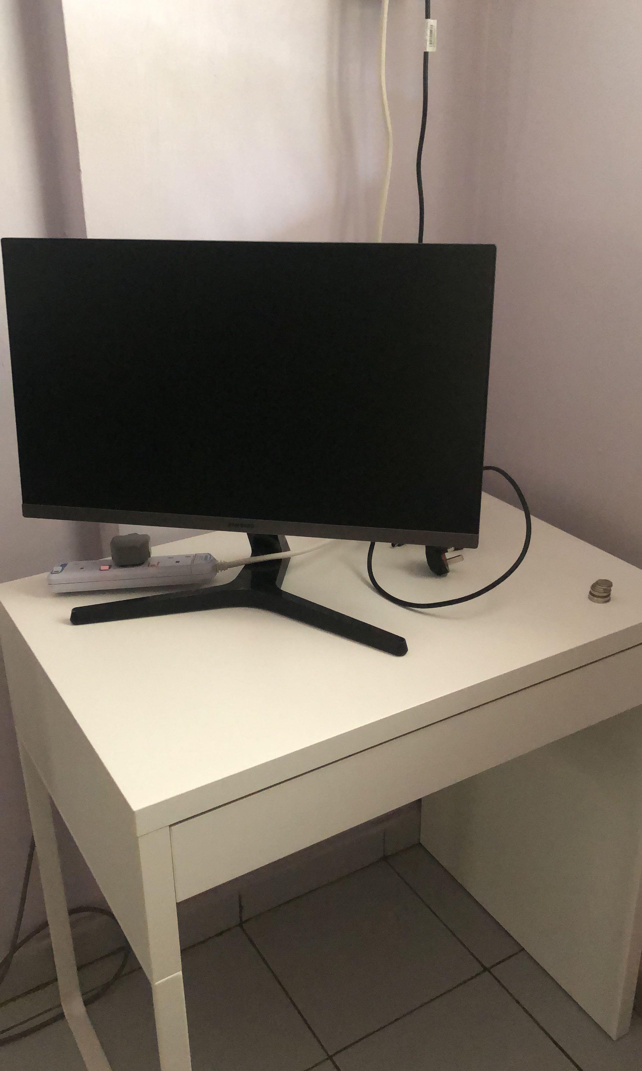 IKEA MICKE DESK, Furniture & Home Living, Furniture, Tables & Sets on ...