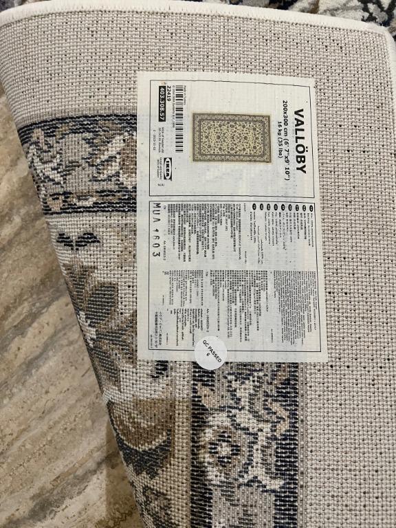 Ikea Valloby carpet / rug, Furniture & Home Living, Home Decor, Carpets ...