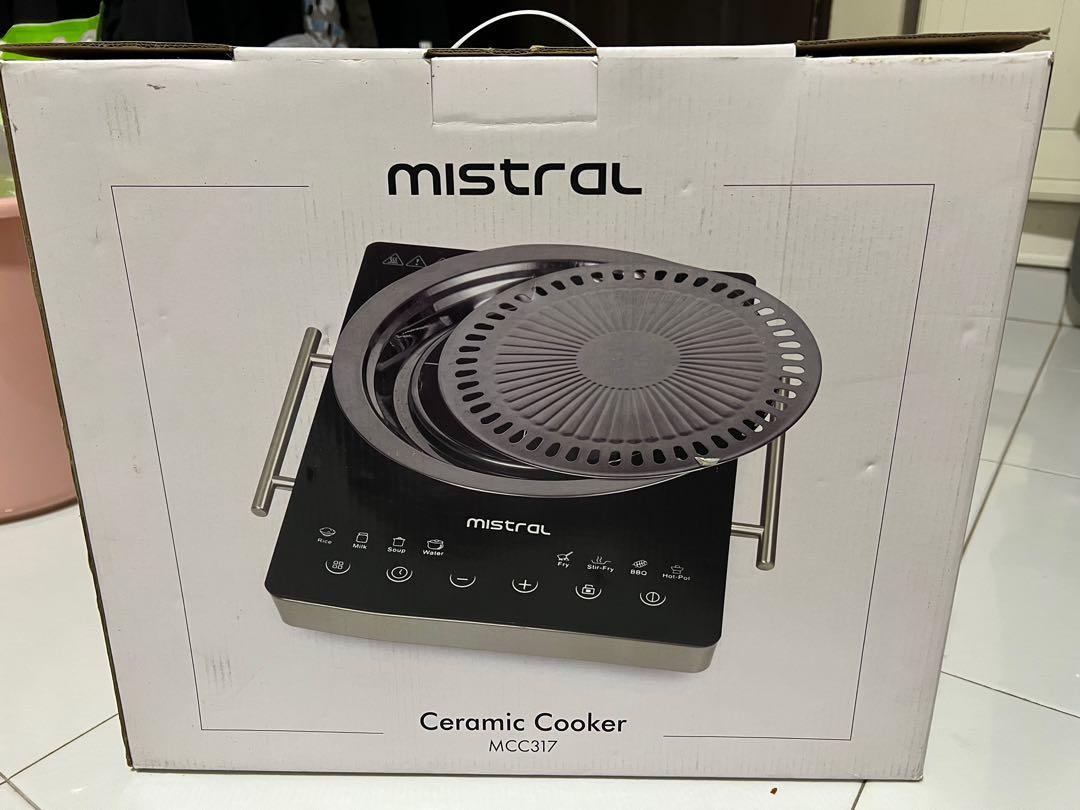 Induction Cooker Mistral Ceramic Cooker MCC317, TV & Home Appliances ...
