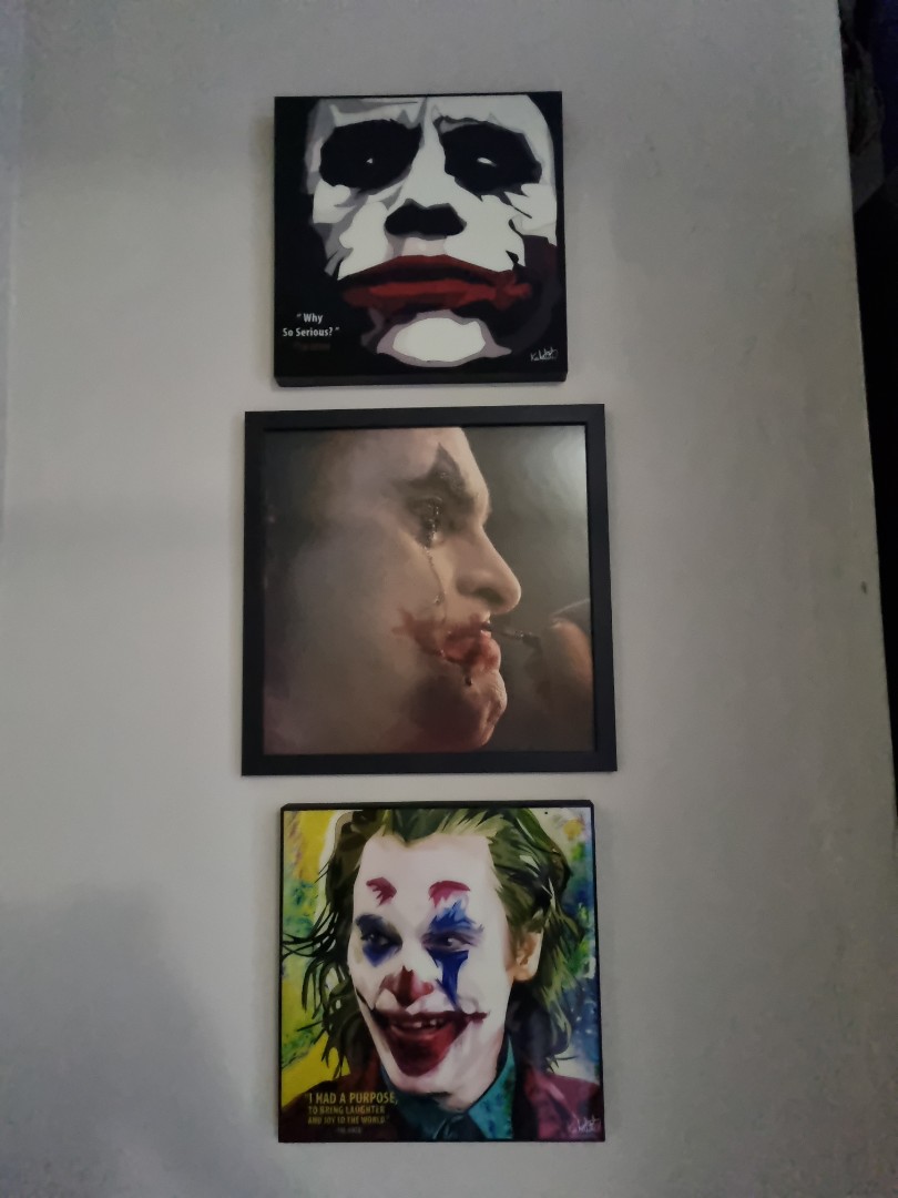 Joker frame Art, Hobbies & Toys, Stationery & Craft, Art & Prints on ...