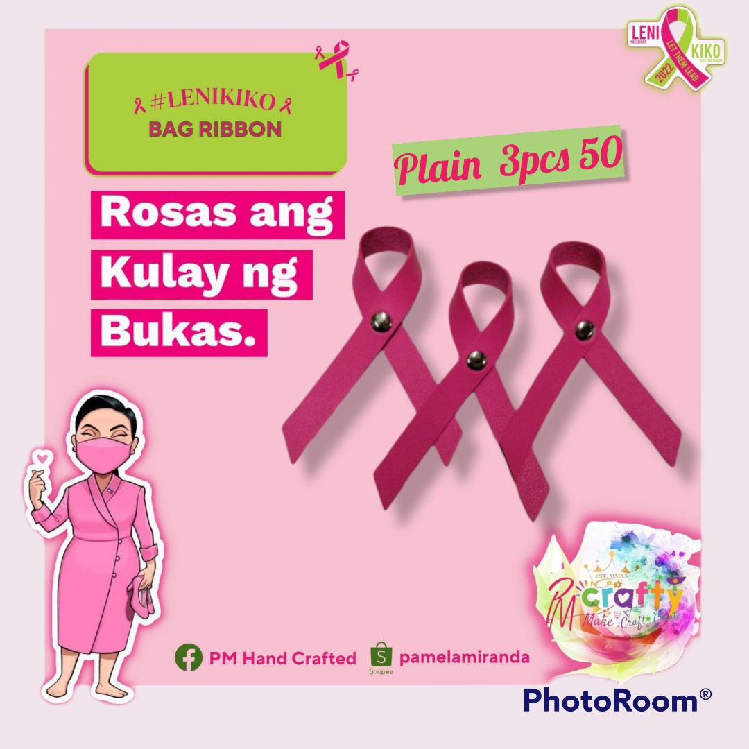 KAKAMPINK Laban Leni Pink Ribbon, Women's Fashion, Watches ...