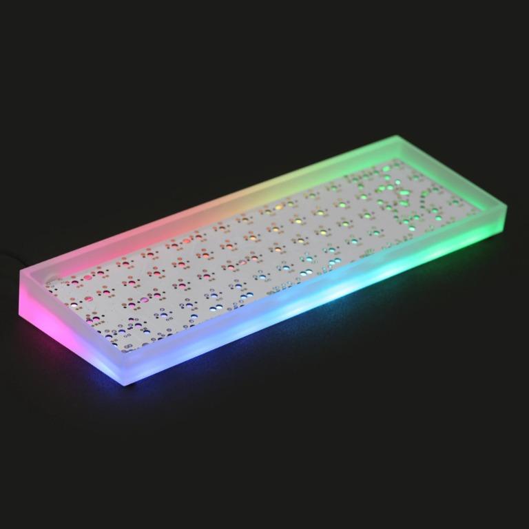 KBDFANS Tofu65 Acrylic with DZ65 RGB V3 HOT-SWAP RGB PCB, Computers ...