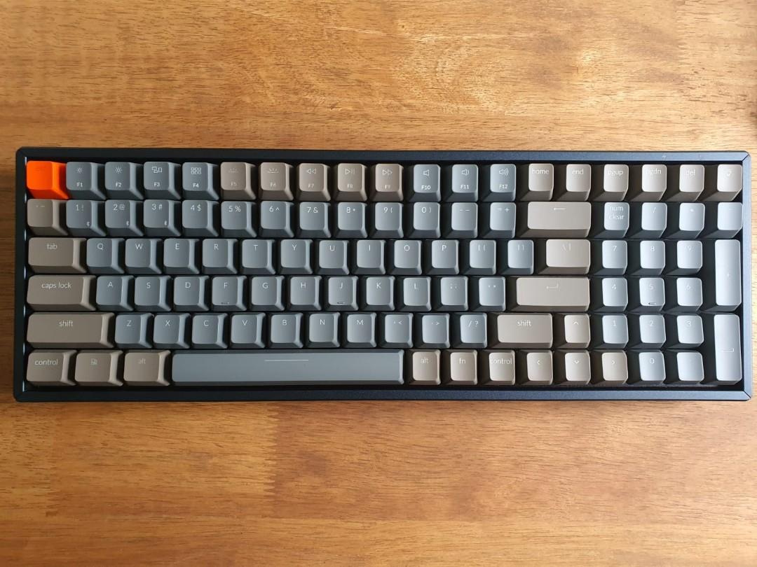 KEYCHRON K4 WIRELESS KEYBOARD VER 1 (GATERON BROWN SWITCH), Computers ...