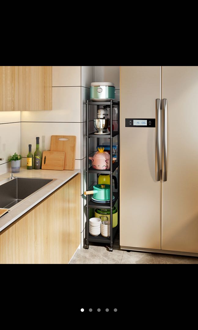Kitchen side rack, Furniture & Home Living, Furniture, Shelves ...