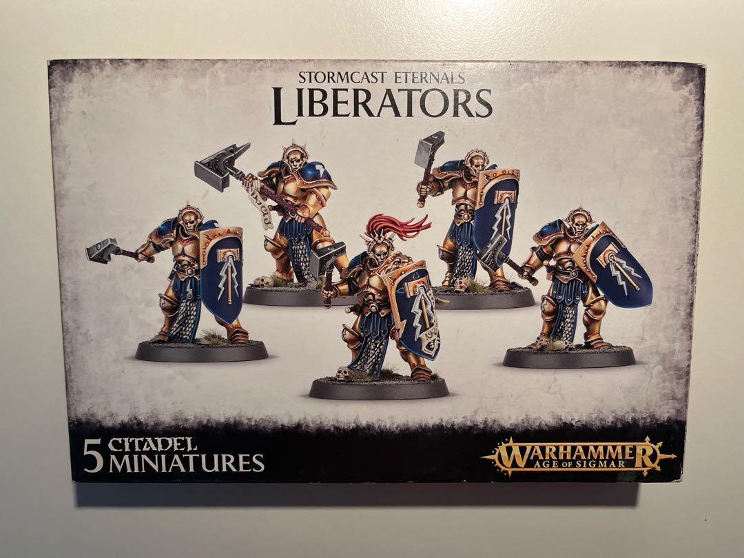 Liberators (Stormcast Eternals) - Warhammer AOS, Hobbies & Toys, Toys ...