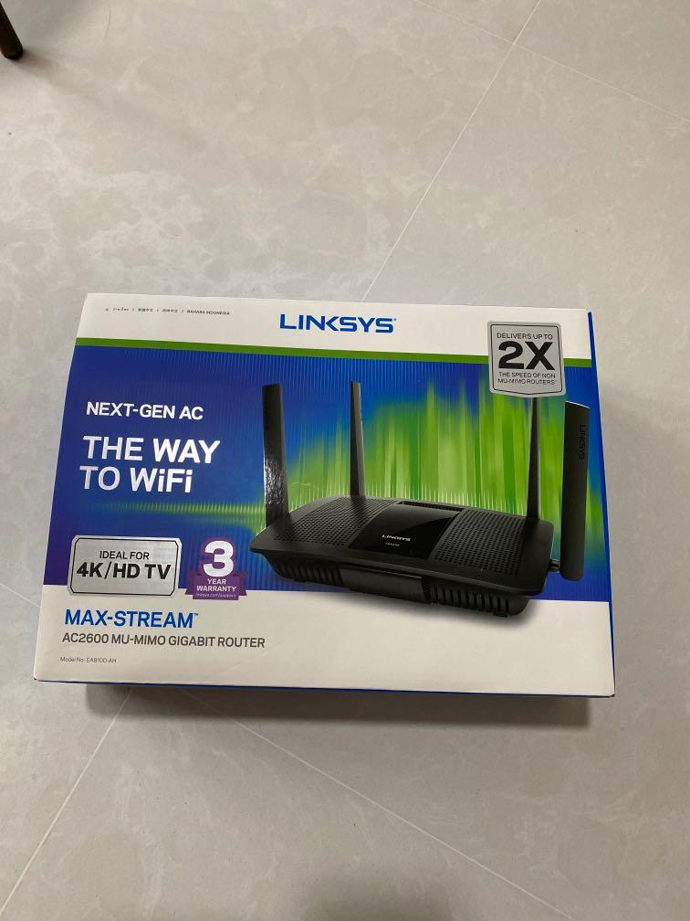 Linksys Max-Stream Wifi Router, TV & Home Appliances, Other Home ...