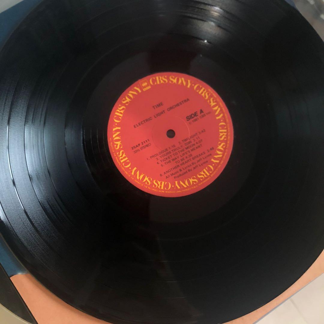 (LP) ELO Electric Light Orchestra - Time 1971 vinyl, Hobbies & Toys ...