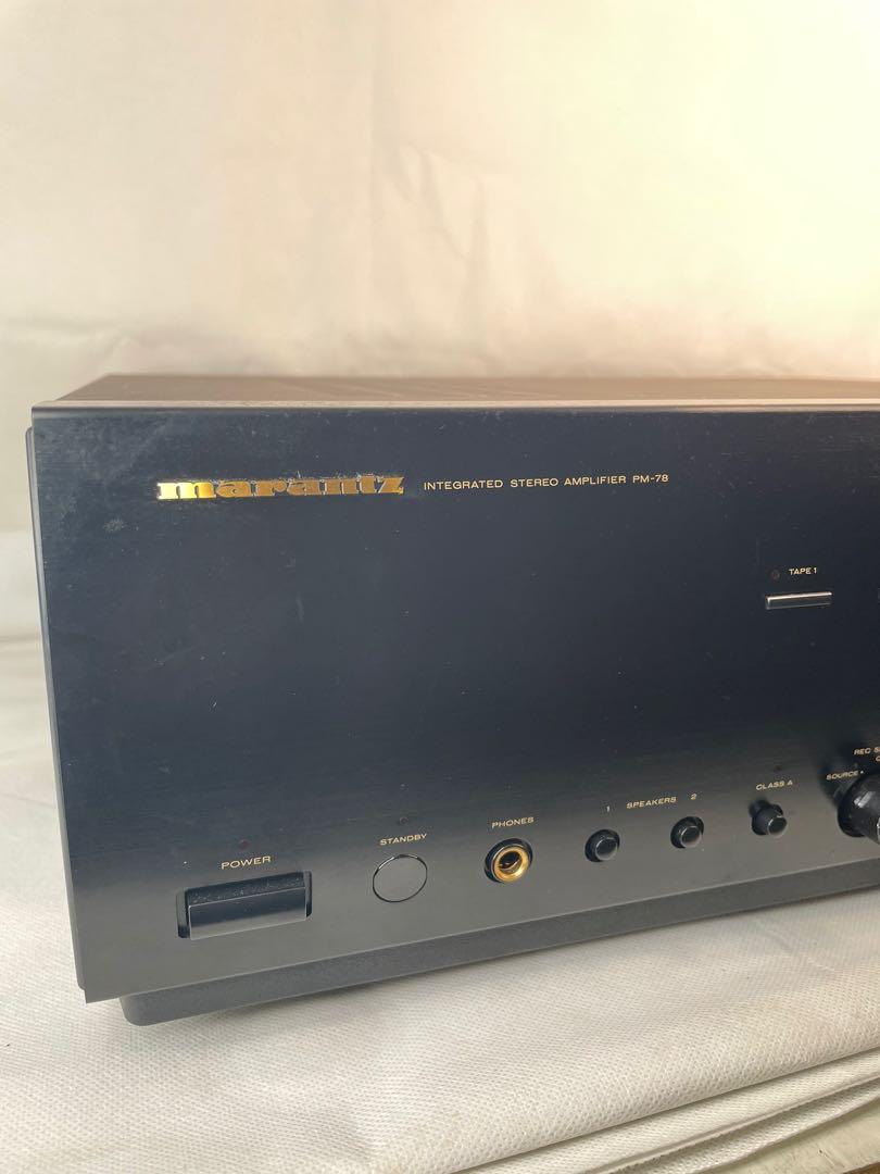 Marantz PM78 Integrated Amplifier, Audio, Soundbars, Speakers ...